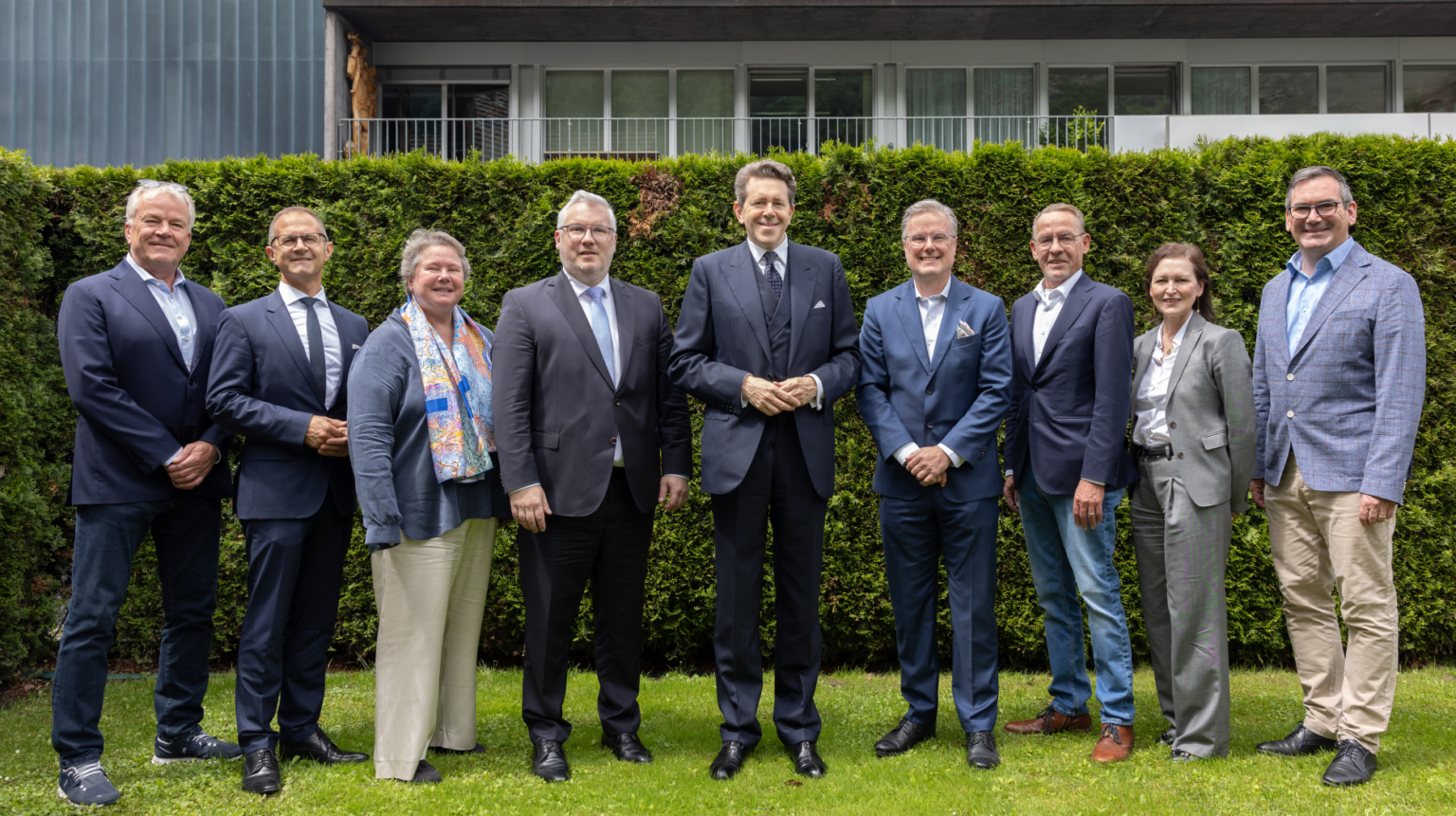 Grosse Ehre für die Wirtschaftskammer Liechtenstein. Besuch vom ...